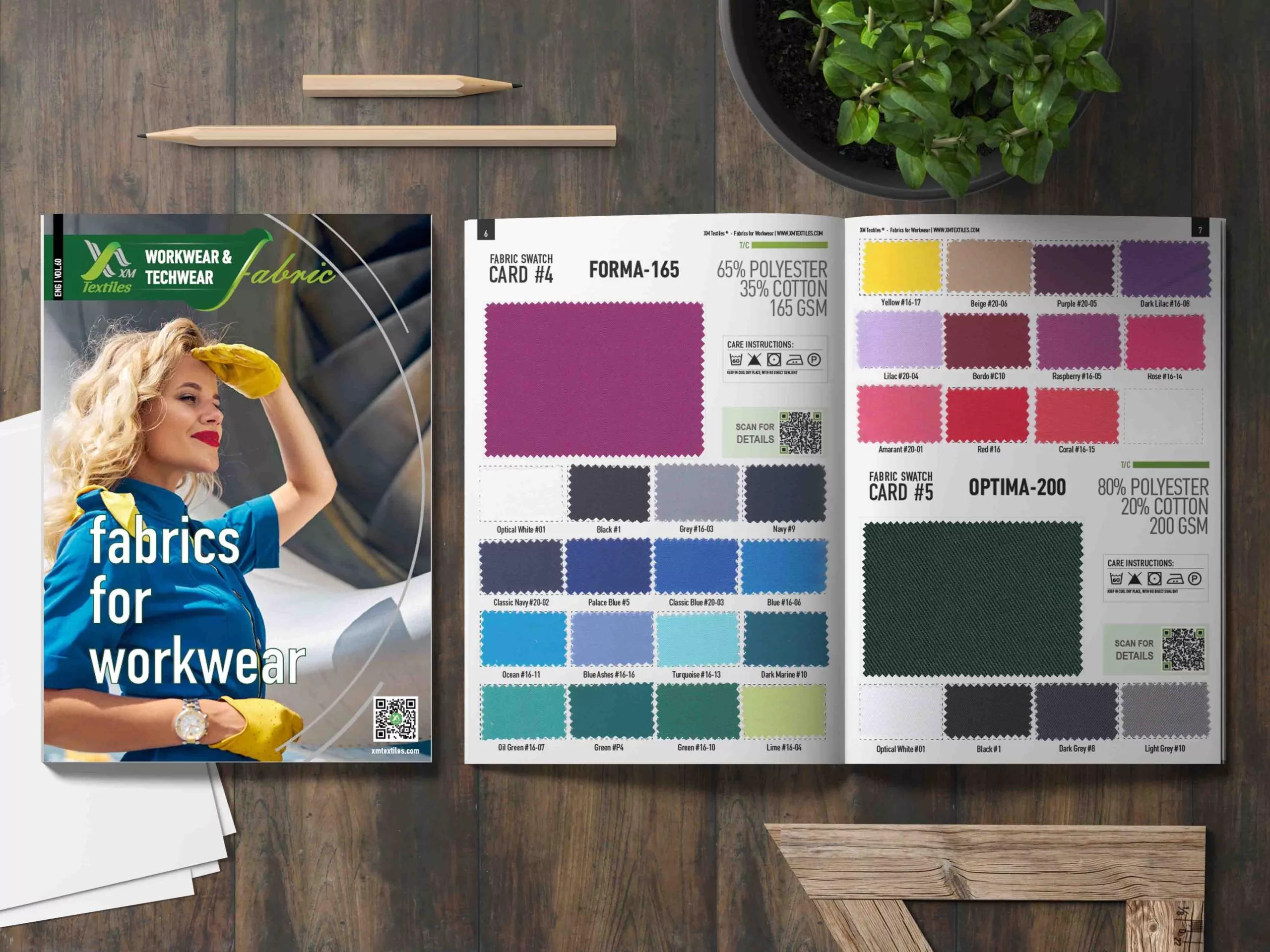 Catalogues | XM Textiles - Fabrics for workwear